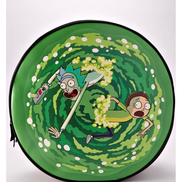 Rick And Morty Shop | Bags | Rick And Morty Portal Circle Backpack New ...